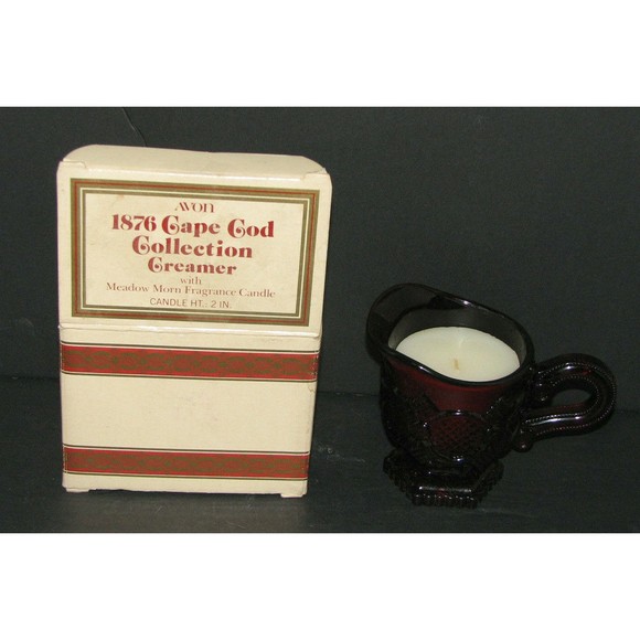 Avon | Dining | Vintage Avon 876 Cape Cop Collection Creamer Red ...